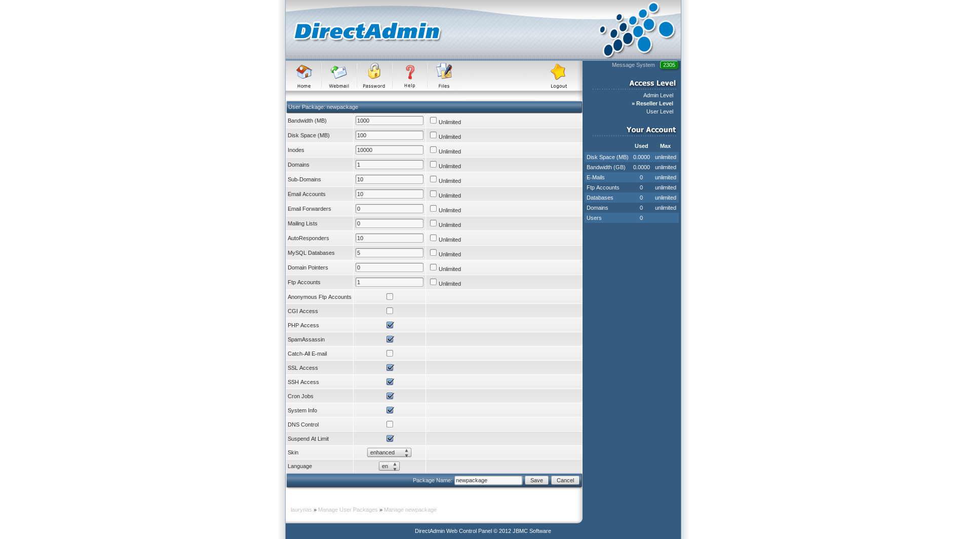 Getting Started with DirectAdmin: An Introductory Guide - Wired Byte IT ...